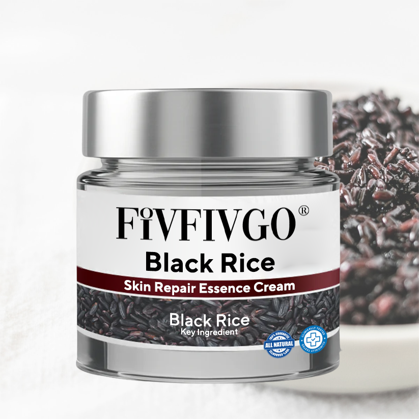 Fivfivgo® Black Rice Skin Repair Essence Cream – EZFinds