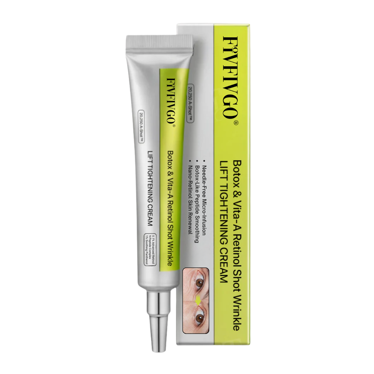 Fivfivgo® Botox & Vita-A Retinol Shot Wrinkle - Lift Tightening Cream ...
